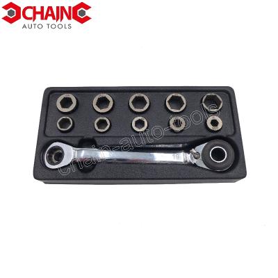 11PCS EXTRACTOR RINGS FOR ROUNDED BOLT & NUT - CHAIN ENTERPRISES CO., LTD