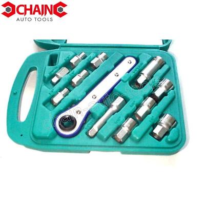 13PCS GO THROUGH SOCKET SET - CHAIN ENTERPRISES CO., LTD