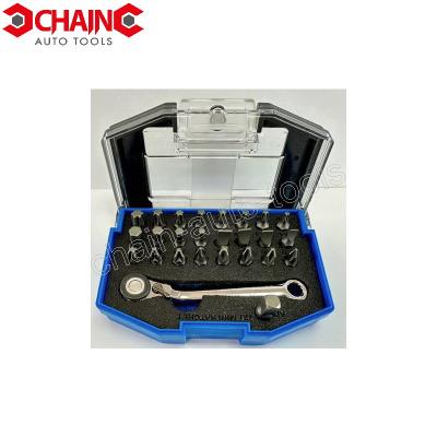 LOW PROFILE 1/4" DR. BITS TOOL SET - CHAIN ENTERPRISES CO., LTD