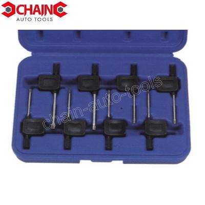 8PC FLAG HANDLE STAR KEY WRENCH SET - CHAIN ENTERPRISES CO., LTD