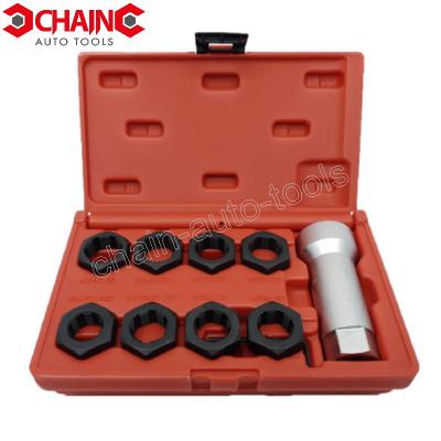 TWIST AXLE SPINDLE RETHREADING SET (9 PC) - CHAIN ENTERPRISES CO., LTD