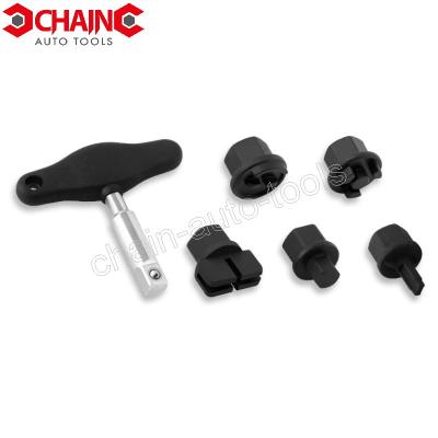 6PC PLASTIC OIL DRAIN PLUG TOOL SET - CHAIN ENTERPRISES CO., LTD