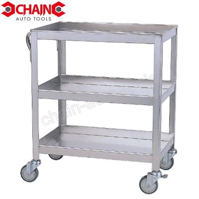 3 TIER STAINLESS STEEL CART - CHAIN ENTERPRISES CO., LTD