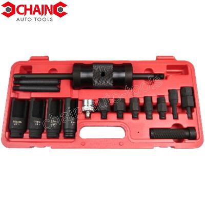 14PCS INJECTOR EXTRACTOR W/SLIDE HAMMER - CHAIN ENTERPRISES CO., LTD