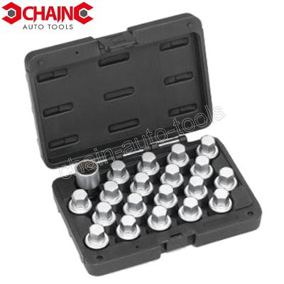 20PC VW WHEEL LOCK SCREW SOCKET SET (FLOWER TYPE) - CHAIN ENTERPRISES ...
