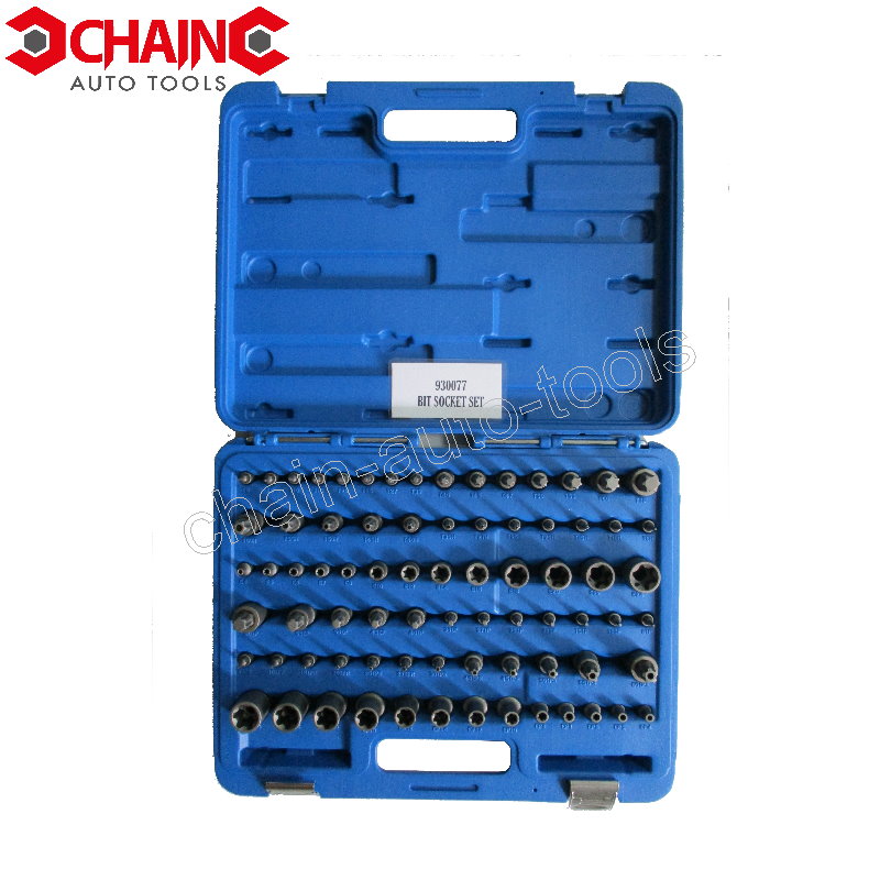 77PC TORX AND TORX PLUS MASTER KIT SET - CHAIN ENTERPRISES CO., LTD